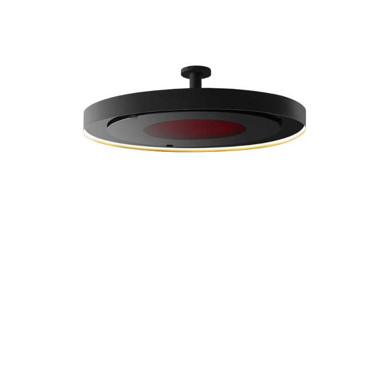 Bromic Eclipse 24 Electric Straight Ceiling Pole | Fireplace Junction