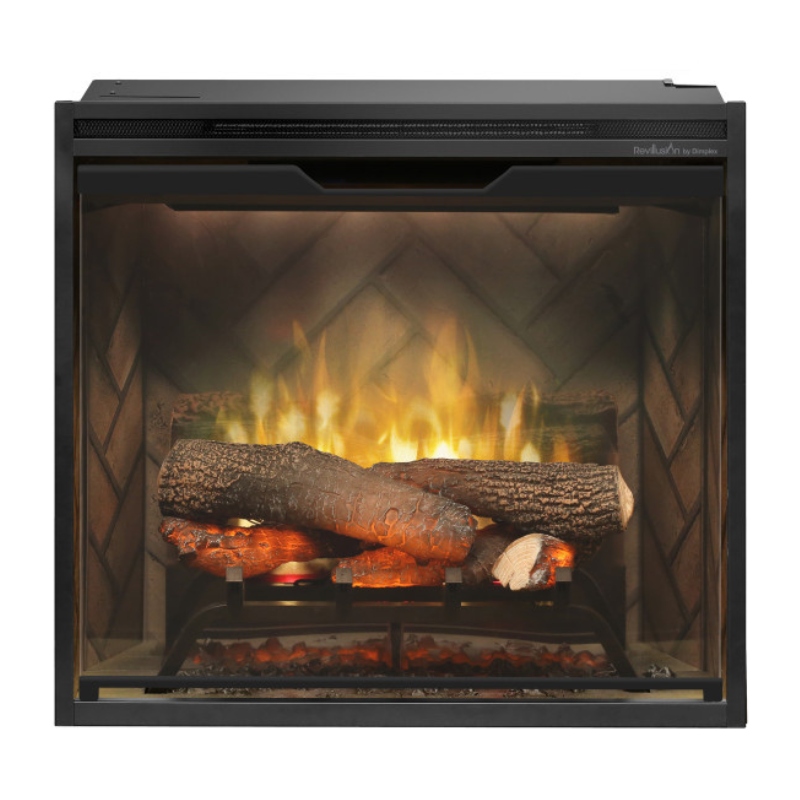 Dimplex 28" Multi-Fire XHD™ Firebox, Landscape, Front Mount, Log Media ...